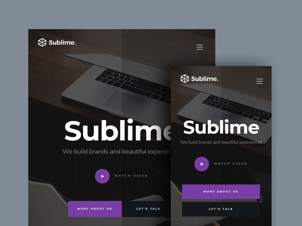 Sublime - Free Agency Website Template | Styleshout