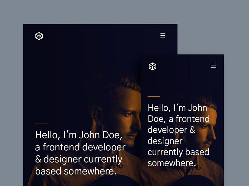 Ethos — Free Personal Website Template | StyleShout